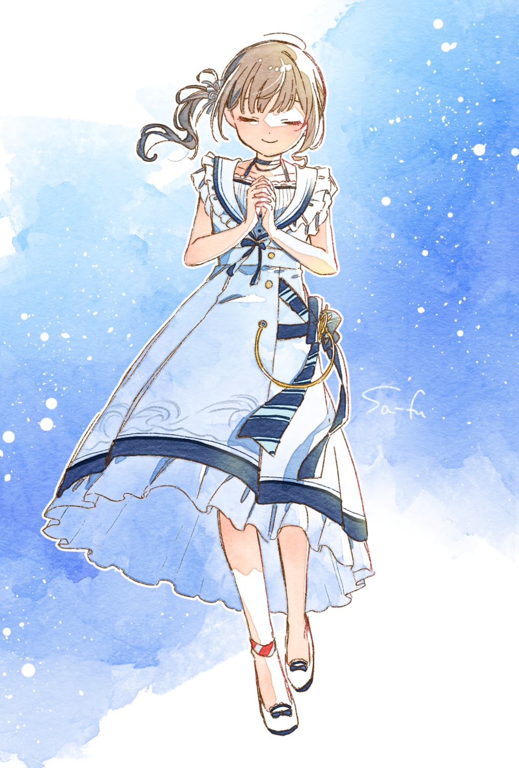 sa-fu project sekai mochizuki honami dress skirt lift | #1181760 | yande.re